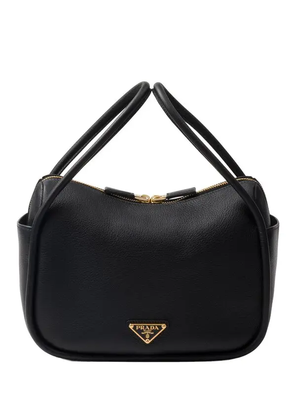 Prada Leather Handbag - Black