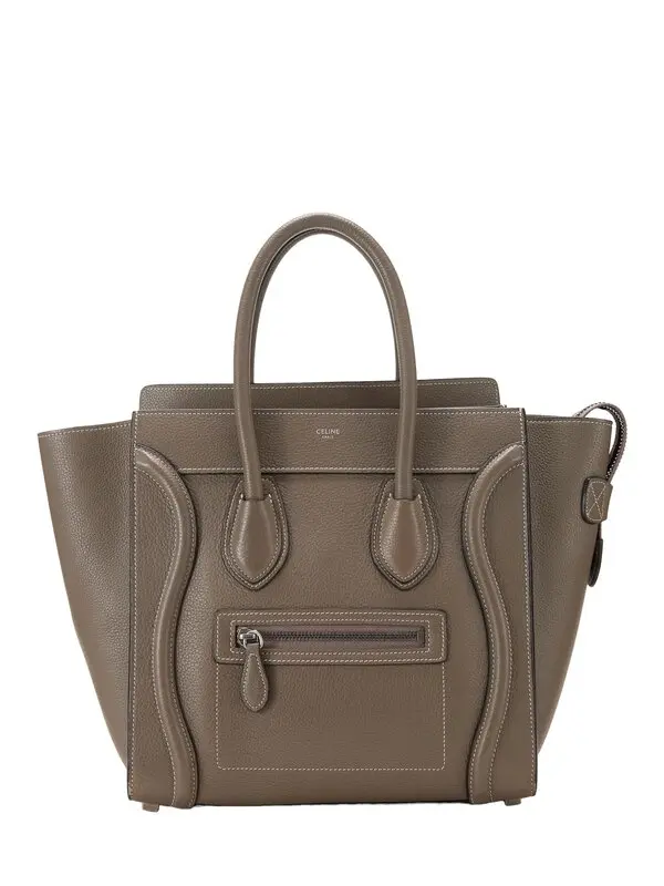 Celine Luggage Tote - Grey