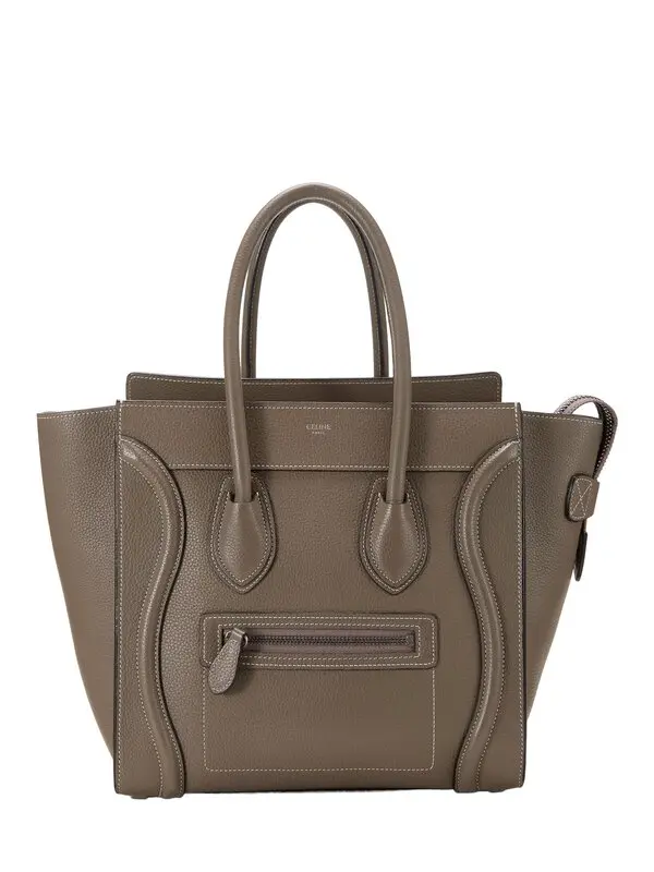Celine Luggage Tote - Grey