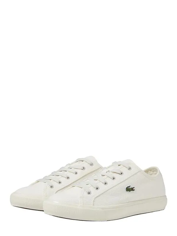 Lacoste Backcourt Lace-up Canvas Sneakers - Multi