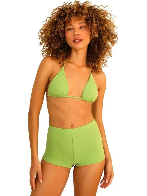 DIPPIN DAISY'S Farrah Elastic Waist Short - Avocado
