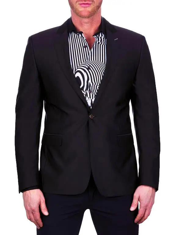 MACEOO Socrates Skull Blazer - Black