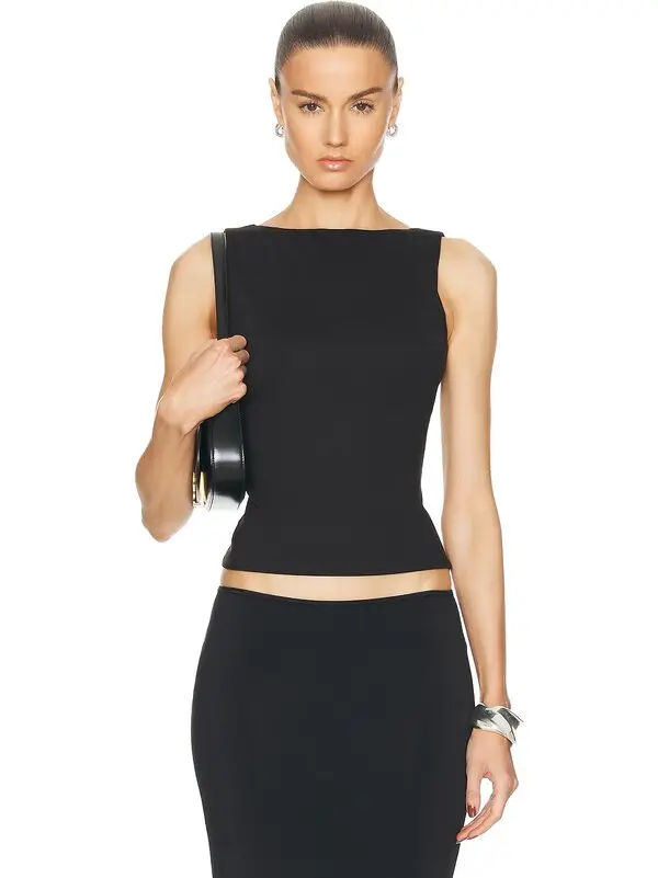 L'academie Marianna Cyra Top - Black