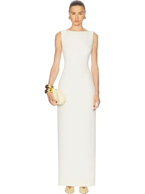 L'academie By Marianna Giselle Maxi Dress - Ivory