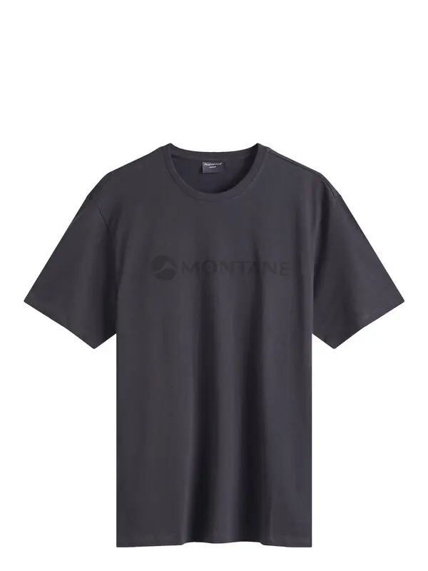 MONTANE Mono Logo T-shirt - Midnight Grey