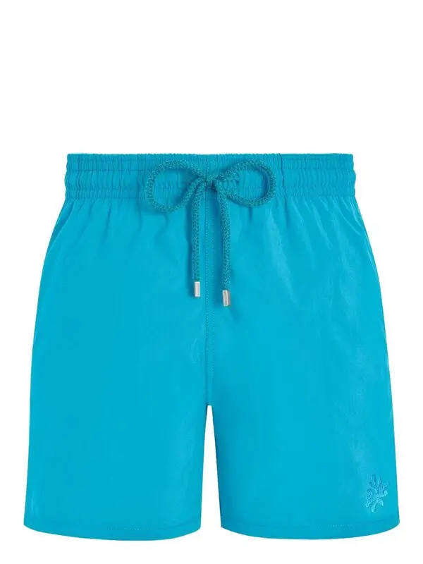 Vilebrequin Elasticated-waist Swim Shorts - Blue