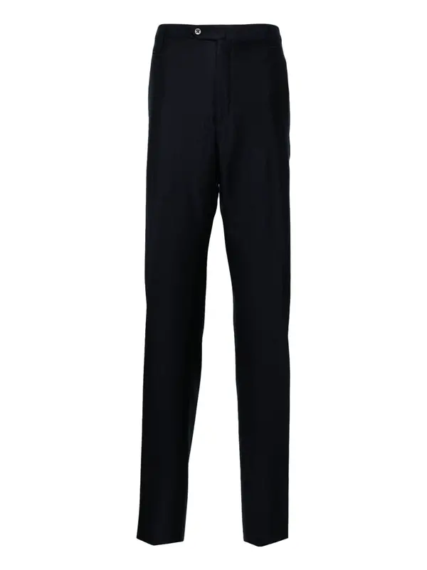 Corneliani Mid-rise Tailored Trousers - Blue