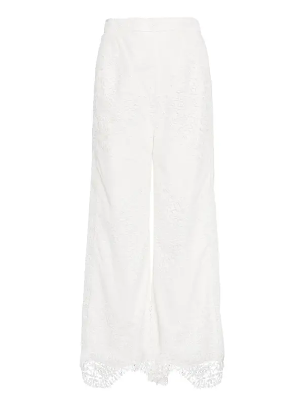 Evarae Vida Wide-leg Trousers - White
