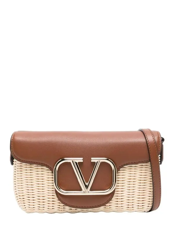 Valentino Garavani Vlogo Signature Crossbody Bag - Neutrals