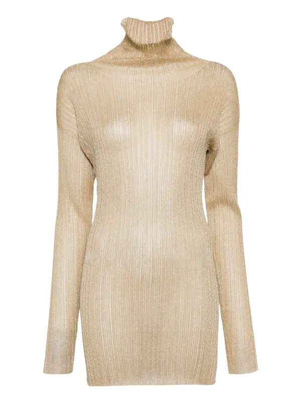 Fabiana Filippi Lurex Jumper - Gold