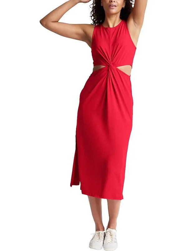 Beyond Yoga Around The World Dress - Candy Apple