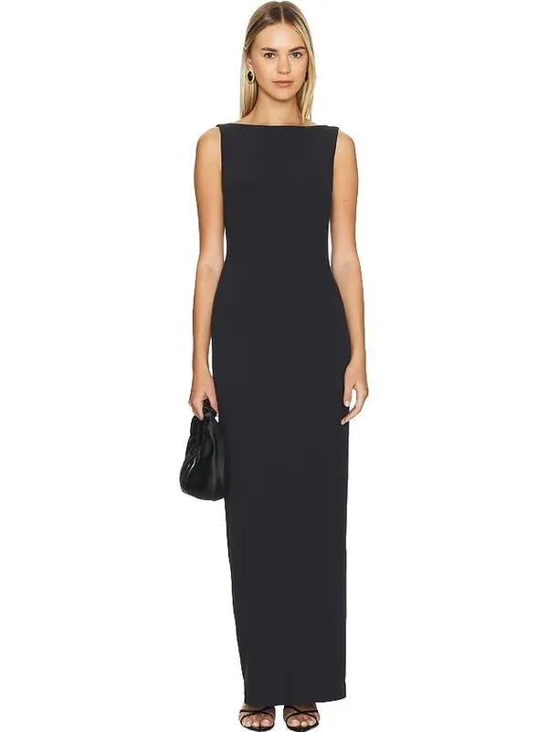 L'academie By Marianna Giselle Maxi Dress - Black