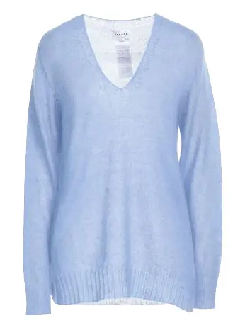 P.a.r.o.s.h Sweater In Mohair Wool Blend - Blue