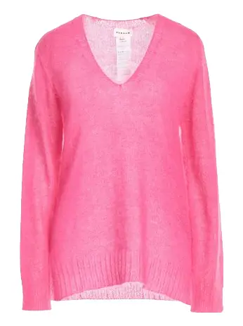 P.a.r.o.s.h Sweater In Mohair Wool Blend - Pink