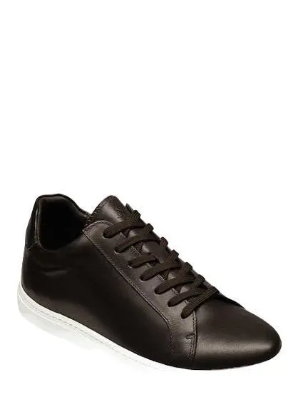 CHARLES TYRWHITT Leather Sneaker - Dark Chocolate