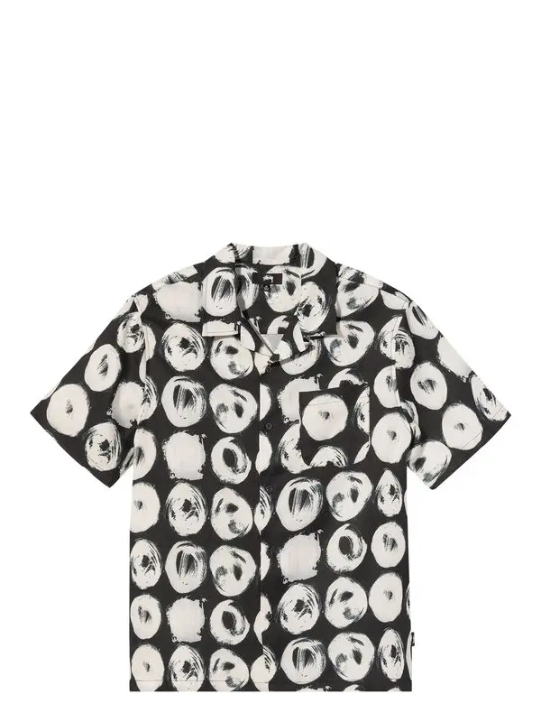 StÜssy Hand Drawn Dot Shirt - Black