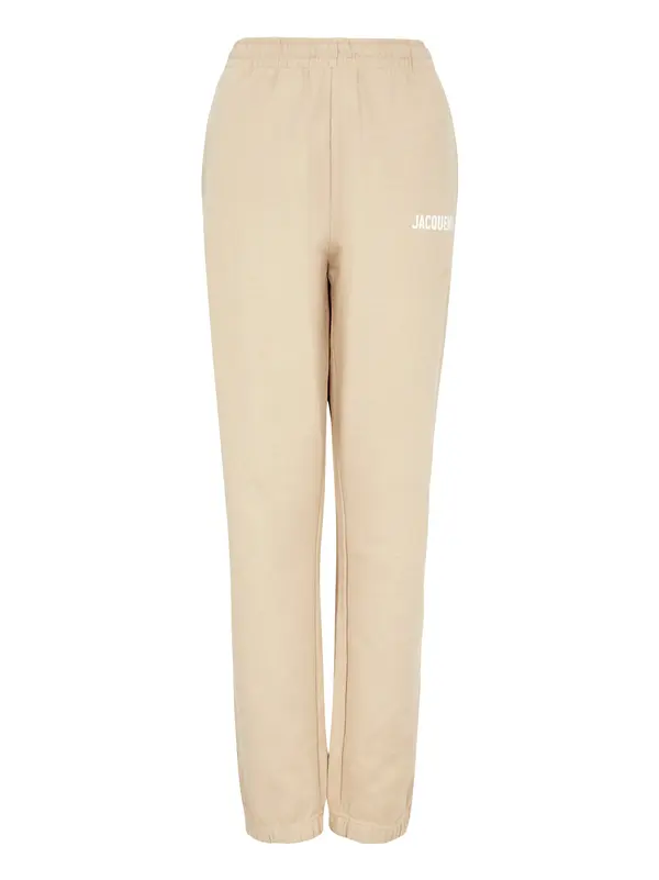 Jacquemus Le Jogging Logo Sweatpants - Beige