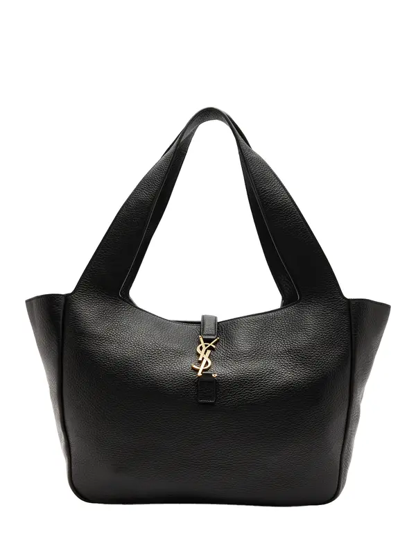 Saint Laurent Bea Leather Tote - Black
