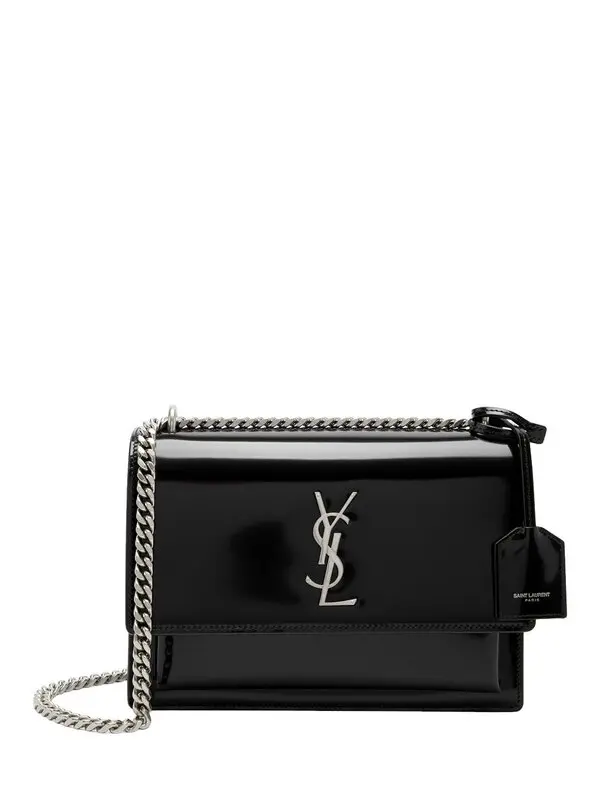 Saint Laurent Sunset Medium Shoulder Bag - Black