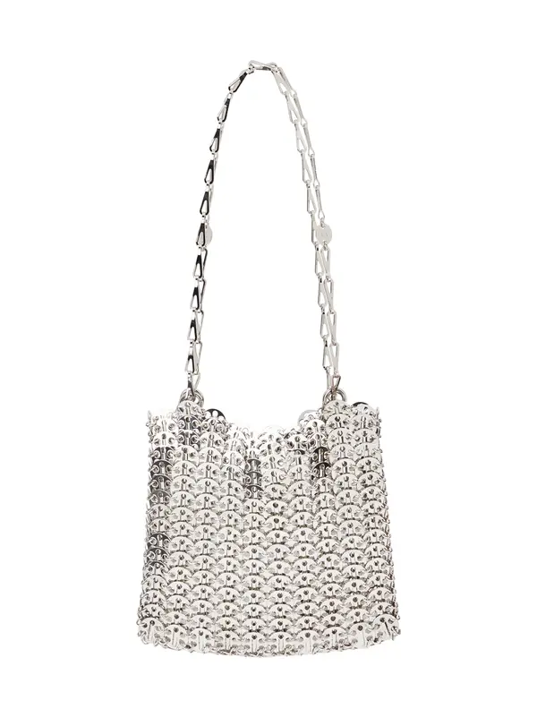 Rabanne 1969 Disc Shoulder Bag - Silver