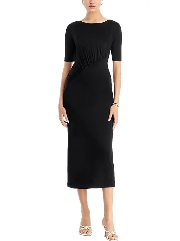 BOSS Etalicy Midi Dress - Black