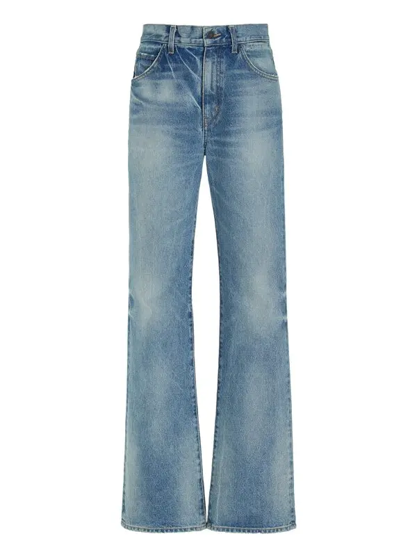 NILI LOTAN Joan Flared Jeans - Medium Wash