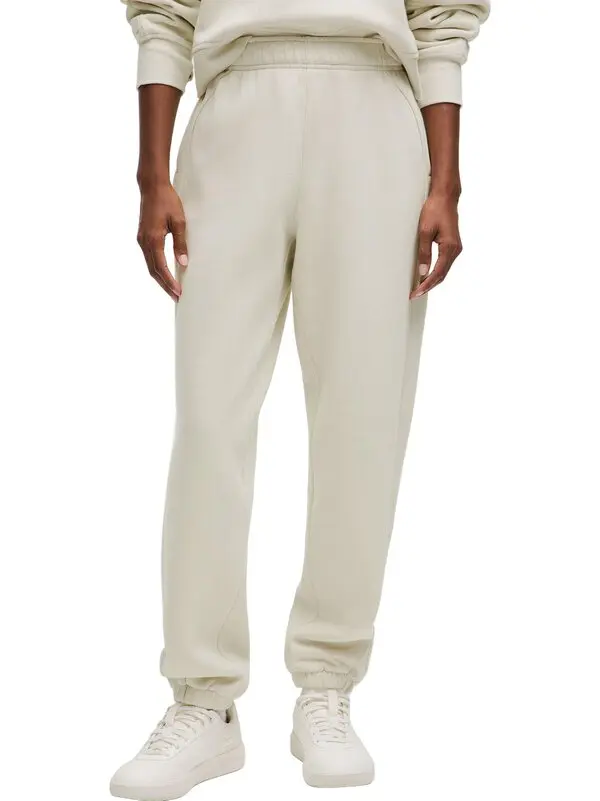 Lululemon Scuba Mid-rise Oversized Jogger - Bone