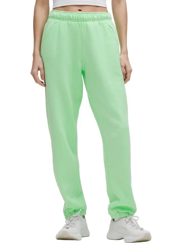 Lululemon Scuba Mid-rise Oversized Jogger - Citra Lime