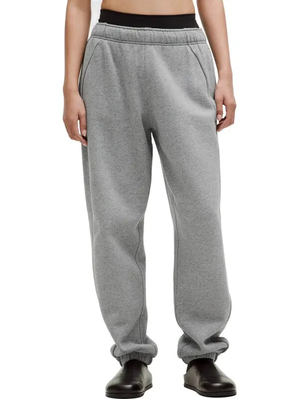Lululemon Scuba Mid-rise Oversized Jogger - Heathered Medium Grey