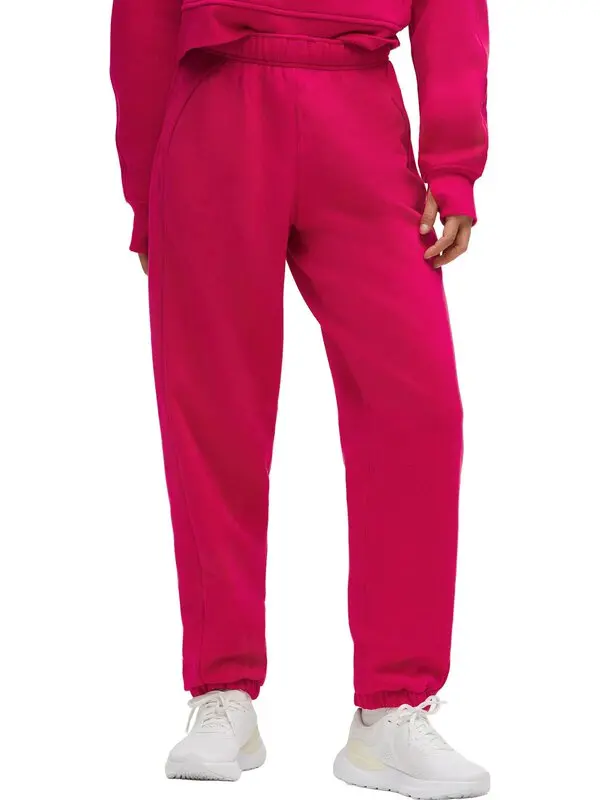 Lululemon Scuba Mid-rise Oversized Jogger - Pink Dragonfruit
