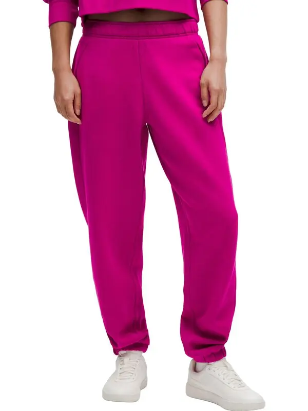 Lululemon Scuba Mid-rise Oversized Jogger - Ripened Raspberry
