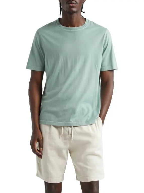 Thom Sweeney Classic Cotton T-shirt - Sage