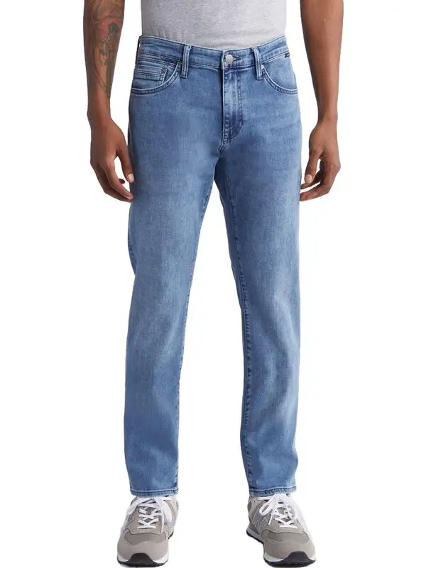 MAVI Jake Slim Fit Jeans - Mid Brushed Williamsburg