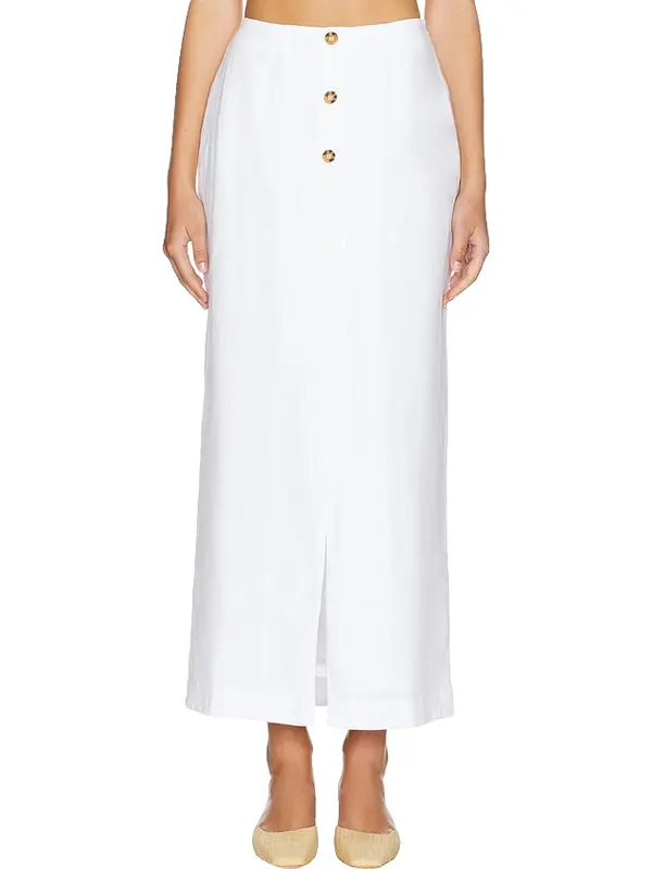 Posse Gigi Column Skirt - Ivory