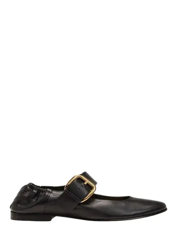 bottega veneta - Astaire Leather Ballerina Flats