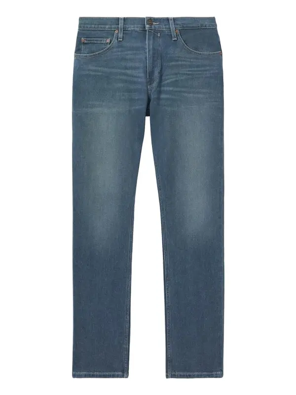 Paige Straight Leg Jeans - Foltz Blue
