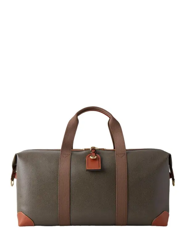 Mulberry Medium Clipper Leather Duffel - Mole-cognac