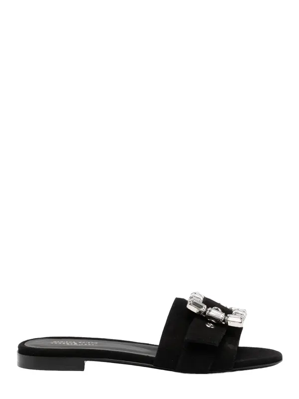 MADISON.MAISON Fade Suede Sandals - Black