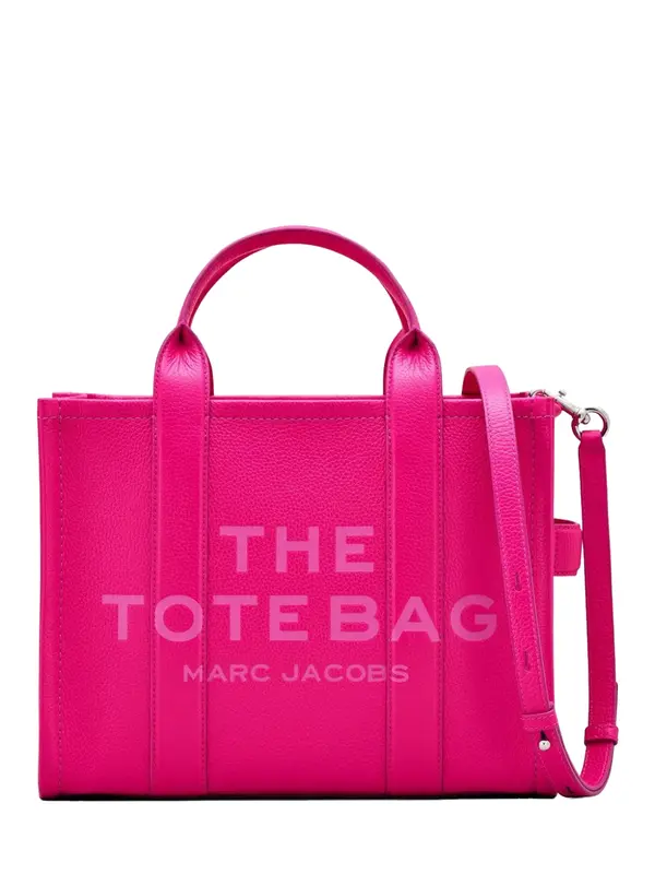 Marc Jacobs Leather Medium Tote Bag - Pink
