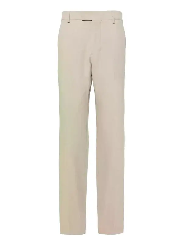 Ami Belt Loops Tailored Trousers - Neutrals