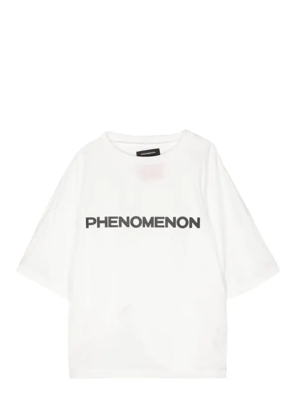 FUMITO GANRYU X Phenomenon Logo-print T-shirt - White