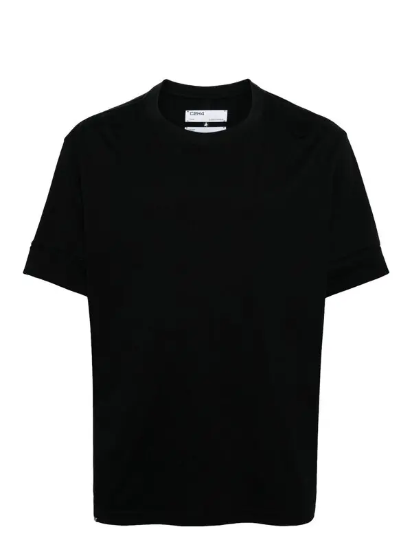 C2H4 Cotton T-shirt - Black