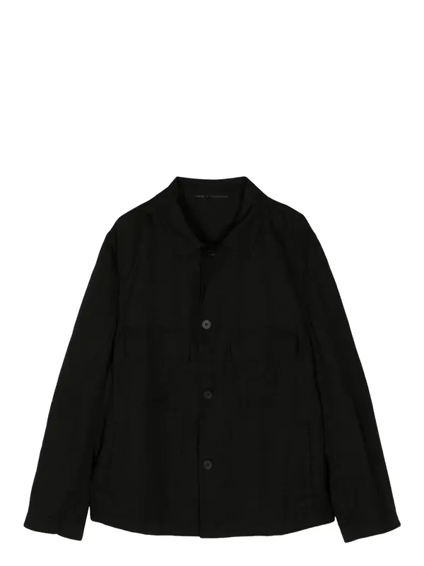 FORME D'EXPRESSION Button-up Shirt Jacket - Black