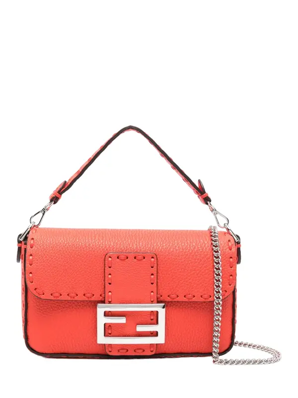 Fendi Baguette Mini Bag - Red