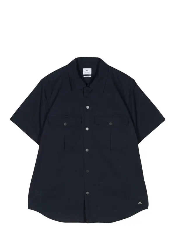 Paul Smith Short-sleeve Shirt - Blue