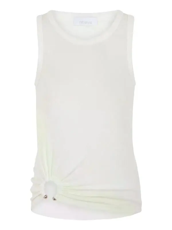 Rabanne Asymmetric Tank Top - Neutrals
