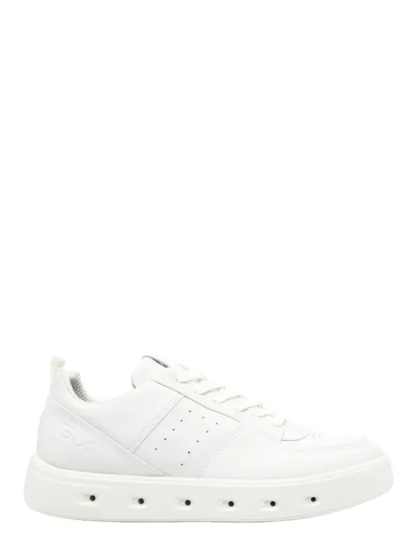 Ecco Street Leather Sneakers - Neutrals