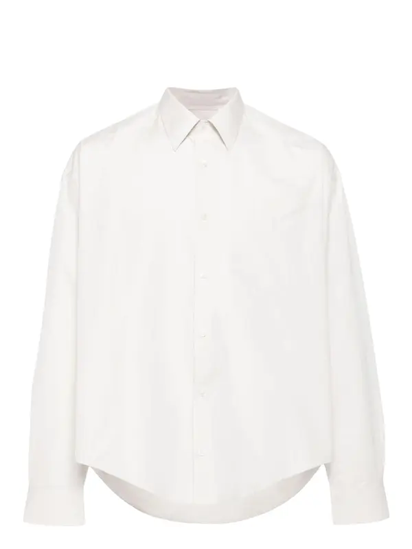 Ami De Coeur Poplin Shirt - White