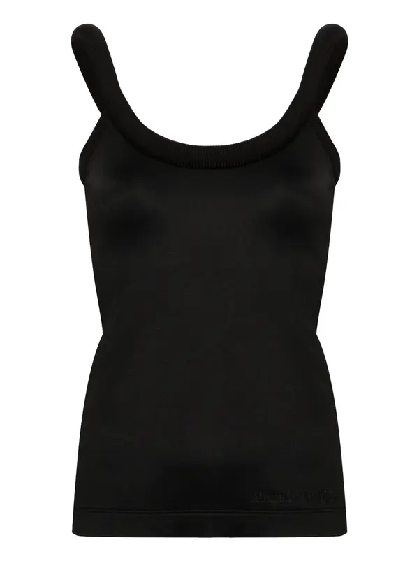 Alexander McQueen 3d-detailing Sleeveless Top - Black