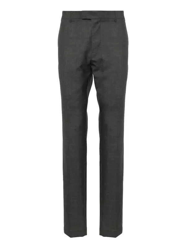 Ami Tailored Virgin Wool Trousers - Grey